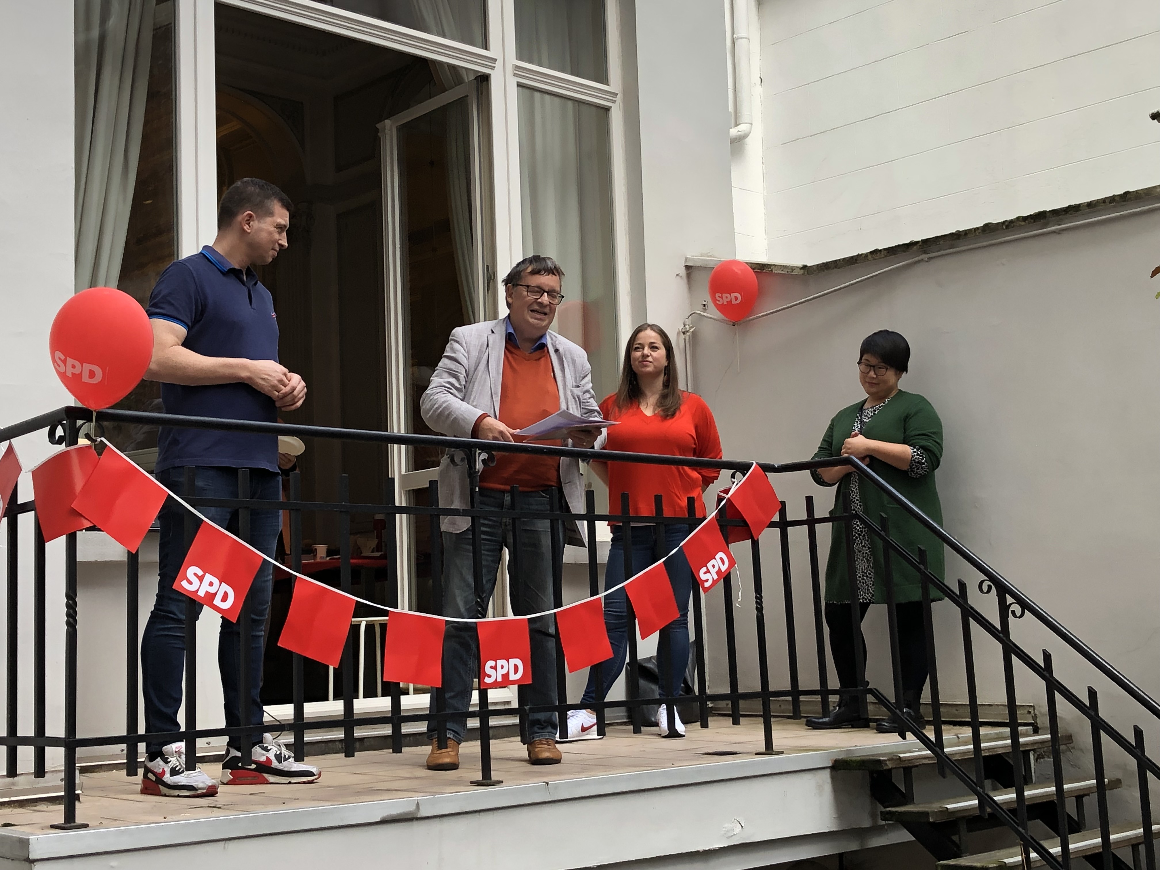 Sommerfest: Ehrung für Franz-Peter Veits mit MdB Ye-One Rhie – SPD ...